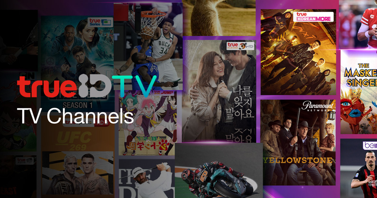 ช่องรายการทีวีทั้งหมดที่ดูได้บนกล่องทรูไอดี ทีวี - TrueID TV box